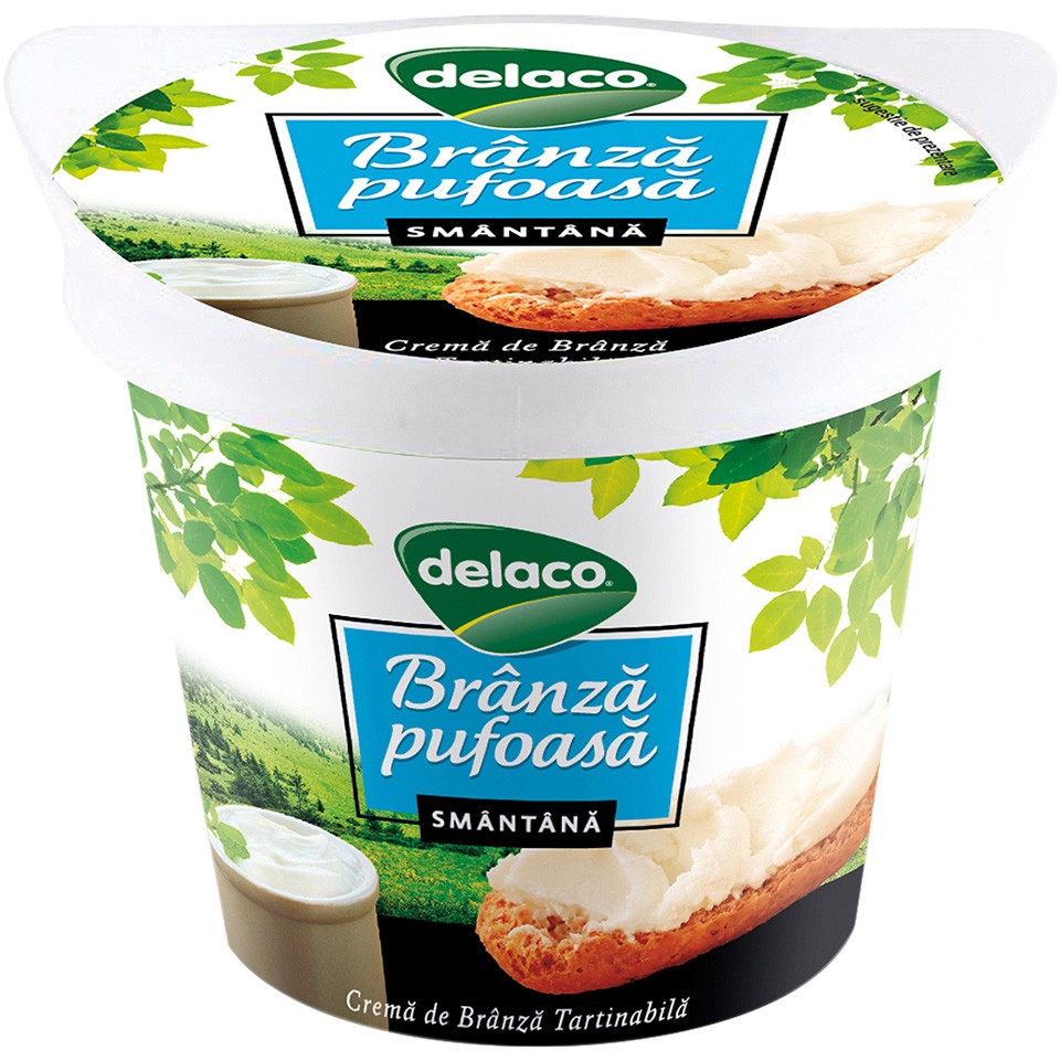 DELACO BRANZA PUFOASA SMANTANA 140GR | Pike Place